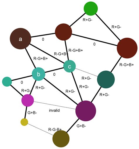 An Example Subgraph Of The Region Adjacency Graph Download Scientific Diagram