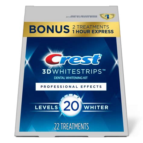 Crest 3d Whitestrips Professional Effects
