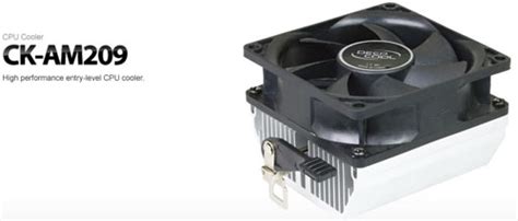 DeepCool CK-AM209 AMD Socket 65W CPU Cooler | Asianic Distributors Inc ...