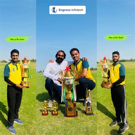 Engross Infotech On Linkedin Champions Corporatecricket Teamwork Victory Suratithub