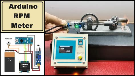 Arduino Tachometer RPM Meter With IR Sensor Module Arduino Maker Pro