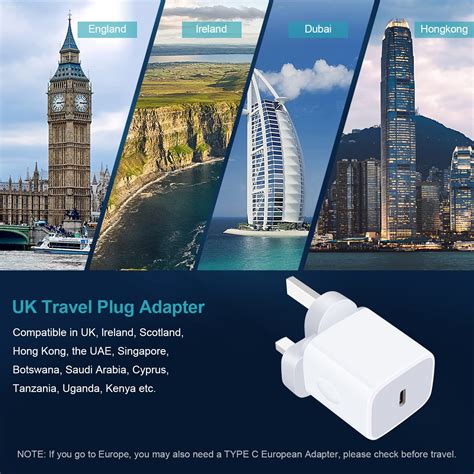 Universal Travel Adapterus To Uk Plug Adapter2 Pack