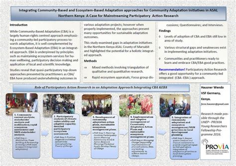 Integrating Community Based And Ecosystem Based Adaptation Approaches For Community Adaptation
