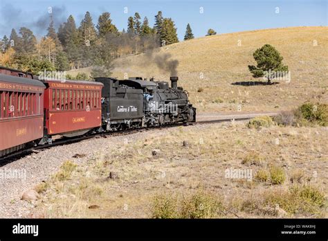Usa Colorado Cumbres And Toltec Scenic Railroad Train Credit As