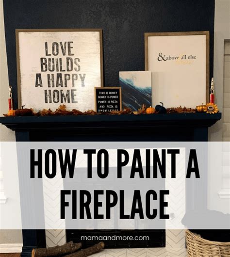 How To Paint Fireplace Insert At Mackenzie Boehm Blog