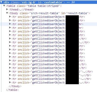 Javascript Uncaught ReferenceError X Is Not Defined At HTMLTableRowElement Onclick Stack