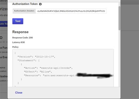 Python Api Gateway Custom Authorizer Was Not Working Stack Overflow