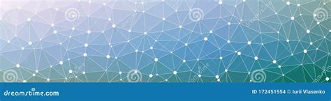 Abstract Low Polygon Gradient Generative Art Background Illustration Stock Vector Illustration