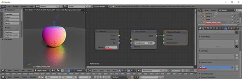 Blenderでplyファイルの頂点色を扱う ぬの部屋（仮）