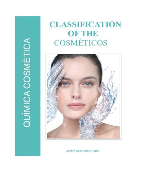 Classification Of Cosmetics Explained Pdf Cosmetics Emulsion