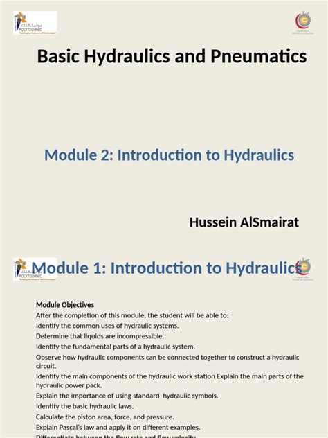 Basic Hydraulics And Pneumatics Pdf Brake Pump