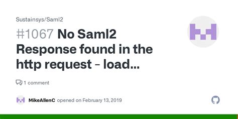 no saml2 response found in the request load balancer · issue