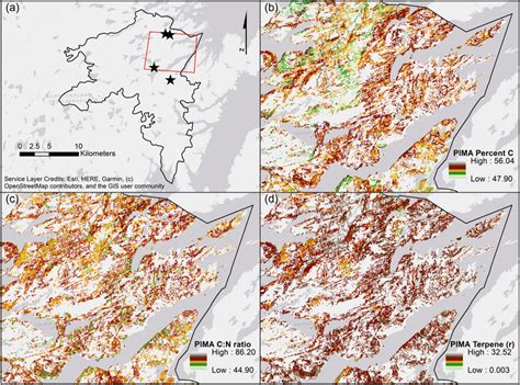 example of spatially explicit foliar esp trait distribution models in