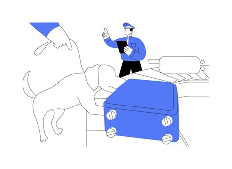 Premium Vector Drug Detection Abstract Concept Vector Illustration