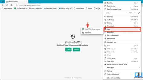 4 Ways To Install Chatgpt As A Windows App Gadgets To Use