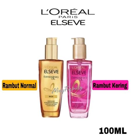 Jual Loreal Elseve Vitamin Rambut Extraordinary Oil Serum 100ml Shopee Indonesia