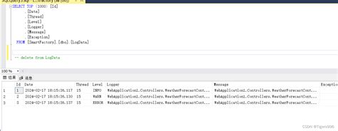 core webapi中使用log4net 日志级别分类并记录到数据库 c webapi使用log4net csdn博客