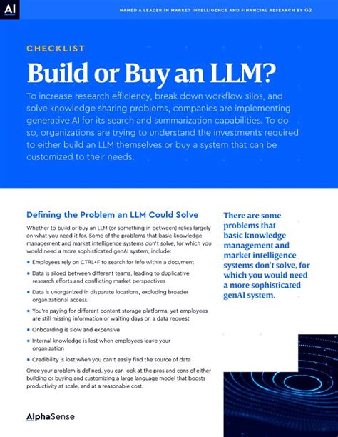 Beatrice Moores On Linkedin To Build Or Buy An Llm Key Considerations Beatrice Moores On Linkedin To Build Or Buy An Llm Key Considerations