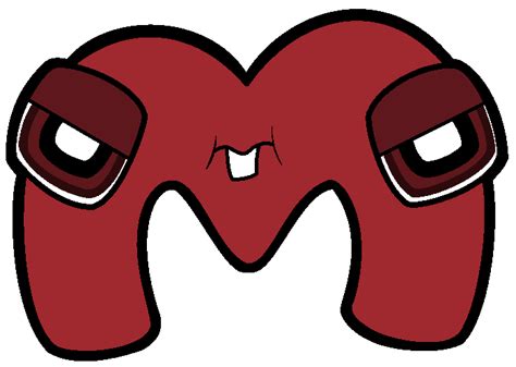 M Lowercase (alphabet lore) by cmors12 on DeviantArt