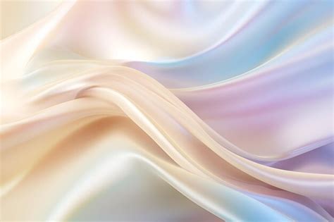 Premium Photo Serene Pastel Waves Abstract Gradient Background