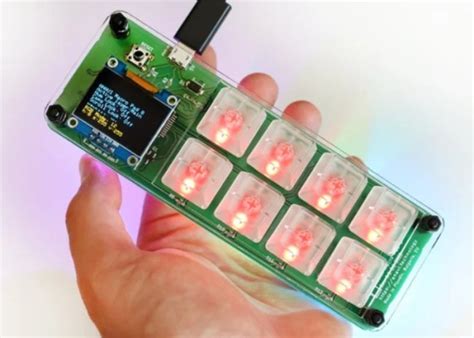 Anavi Macro Pad 8 Key Programmable Keypad Duino