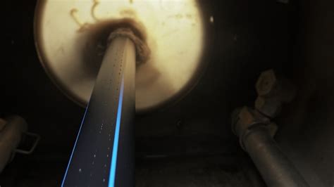 파이프 제조 생산 라인 플라스틱 수도관 공장의 제조 물과 기압을 사용하여 공작 기계에 플라스틱 튜브를 만드는 과정 가방에 대한