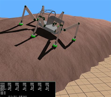 Mantis Hexapod Build Diary Updated Simulation