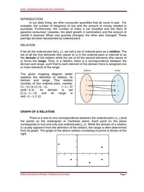 unit 1 module 1 final pdf function mathematics elementary
