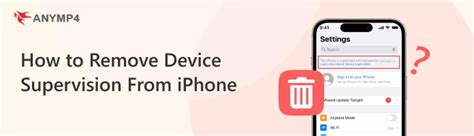 How To Remove Device Supervision From Iphone [updated]