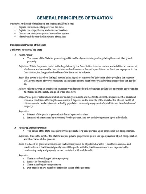 principles of taxation module part 1 pdf