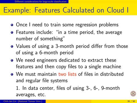 Some Thoughts On Large Scale Data Classification Ppt