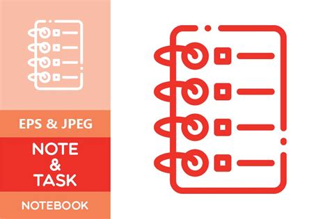 Note Task Icon Notebook Graphic By Beldonbenediktus Creative Fabrica