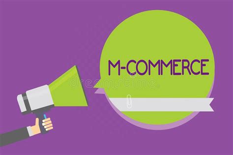 Text Sign Showing M Commerce Conceptual Photo Commercial Transactions