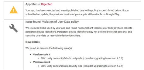 Solution To Unity Ads 401 Your App Includes Non Compliant Sdk Version