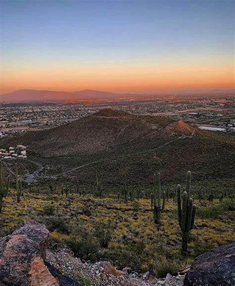 Sunset From Tumamoc Hill Rtucson