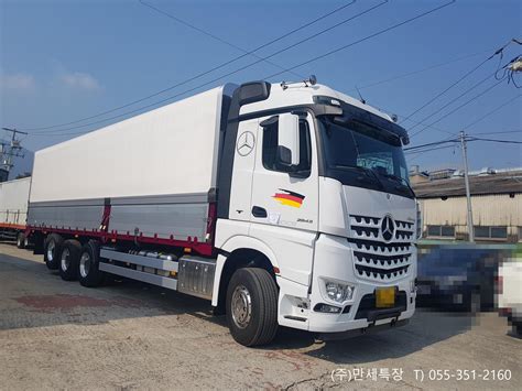 윙바디 벤츠arocs25톤일반윙 주 만세특장