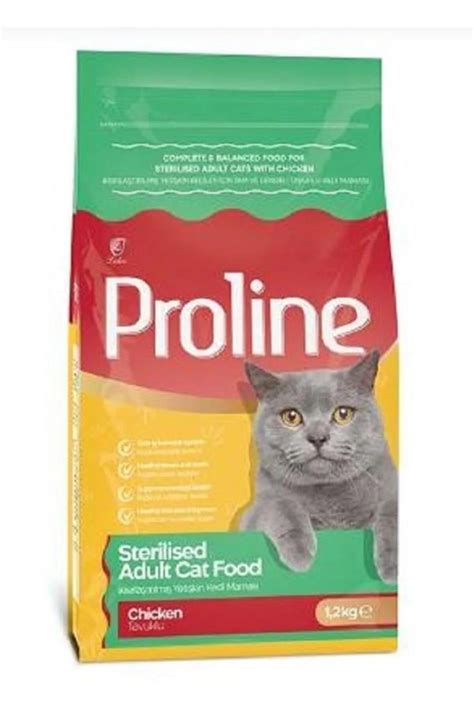 Proline Proline Kısırlaştırımış Kedi Maması 1 2 Kg Fiyatı Yorumları