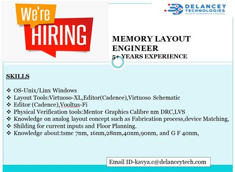 kavya c on linkedin hiring memorylayout qatesting design vlsi