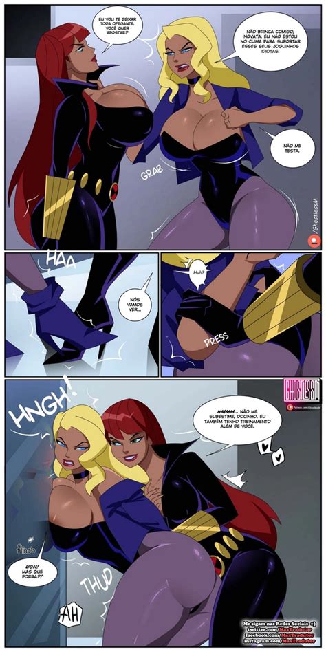 GhostLessm Justice League Avengers Sexy Crossover Hentai