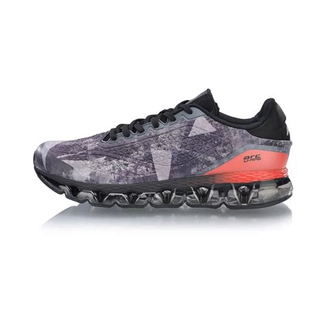 Li-Ning мужские беговые кроссовки с пузырьковой дугой, с воздушной ...