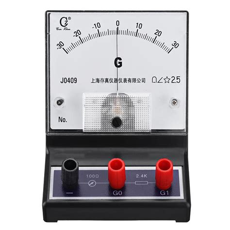 30 0 30µa Galvanometer Scientific Current Sensor Sensitive Ammeter