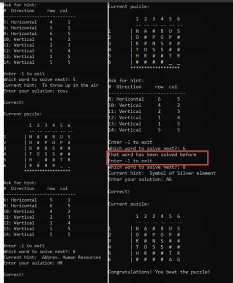 Solved PUZZLE SOLVER C PROGRAMMING LANGUAGE You Are Going Chegg Com