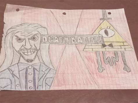 Bob Vs Bill Cipher Thumbnail Drawing Requested By Flypastladder Rdeathbattlematchups