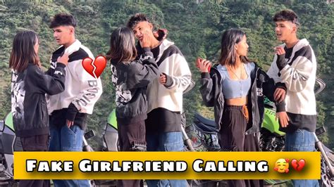 Fake Girlfriend Calling Prank On Shizu😍she Got Angry 💔 Ronit K Fam