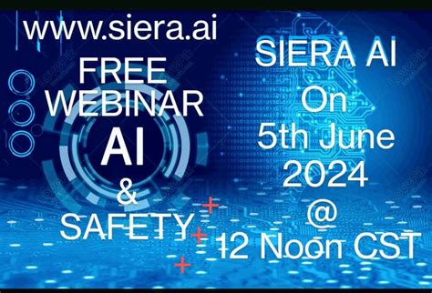 Radhakrishnan Rajagopal On Linkedin Safetyfirst Ai Webinar Sieraai