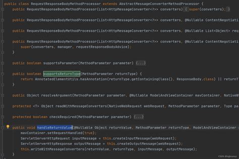 Springmvc框架原理剖析（一）：如何自定义一个responsebody自定义responsebody Csdn博客