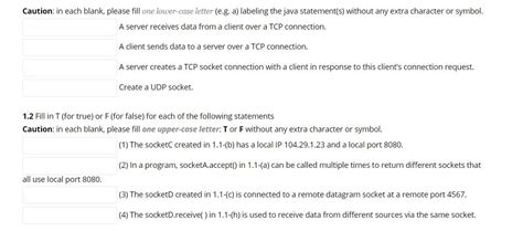 QUESTION Problem Socket Programming Using UDP Chegg