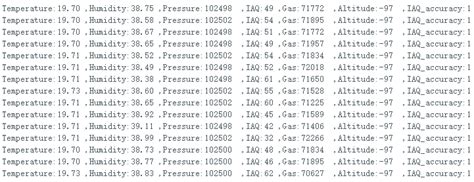 Arduino驱动bme680四合一传感器模块mcu680 Csdn博客