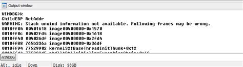 Windows How To Get A Entry Point Of Loaded Process With Ida Pro And Windbg As A Debugger