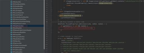 Why Is There A Lack Of Some Methods In The Source Code That Have Passed The Compilation Issue